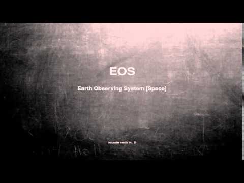 What does EOS mean