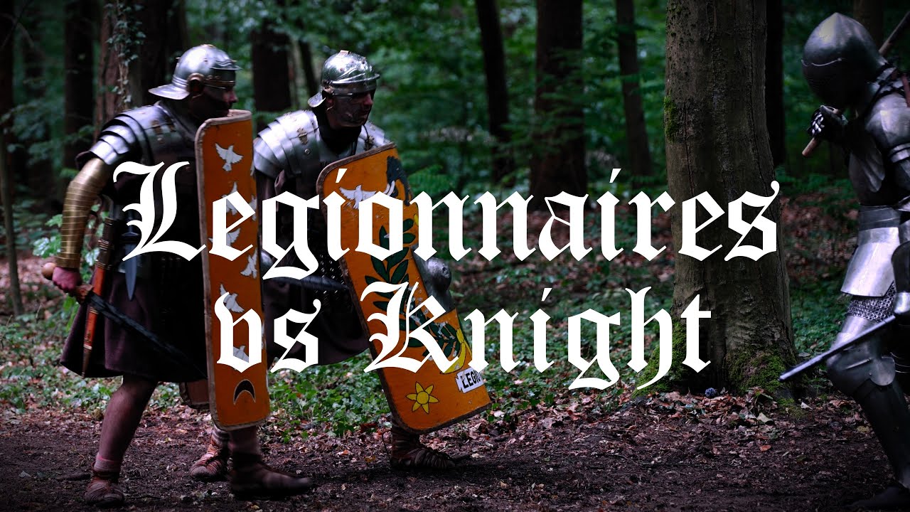 Legionnaires vs Knight | realistic, non-choreographed medieval combat