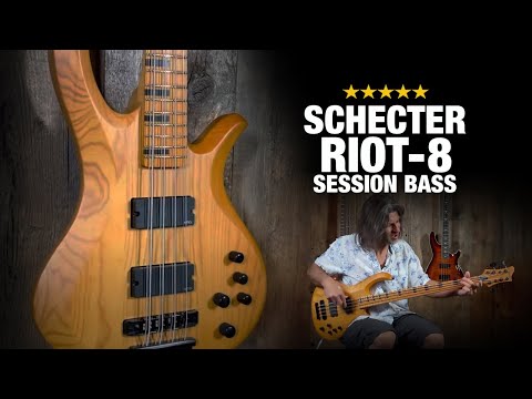 Schecter Riot-8 Session 8-String Bass | Reverb