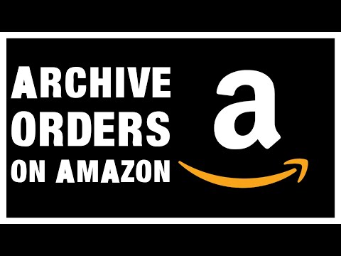 How to Archive Orders on Amazon