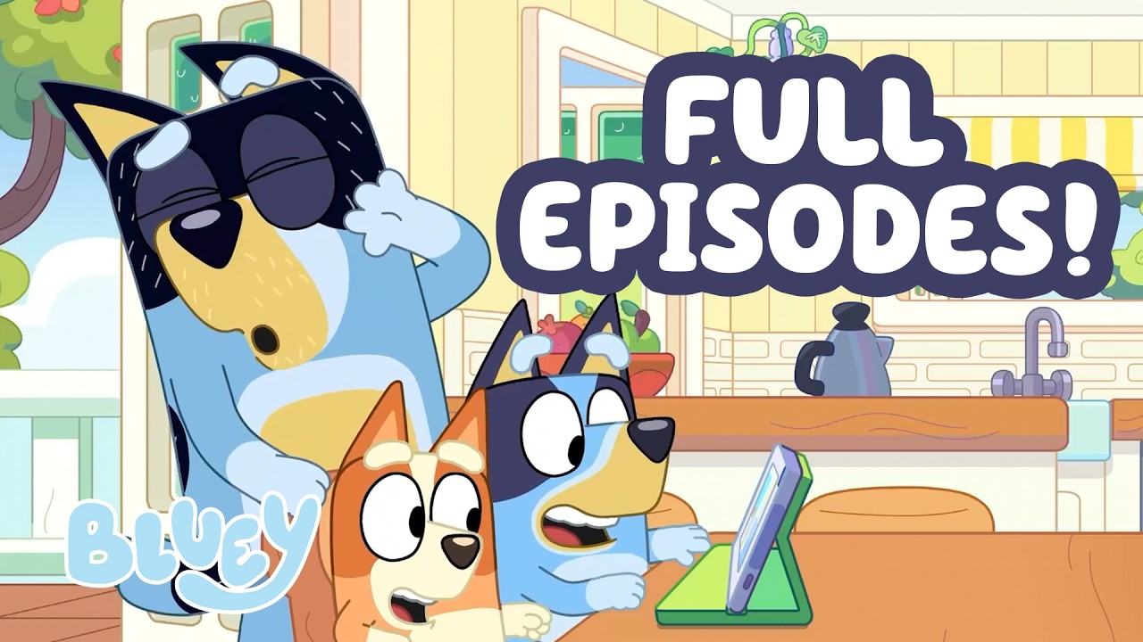🔴LIVE: Bluey and Bingo Faceytalk with their cousins!💙😆 | Bluey