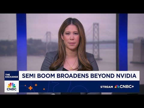 Nvidia hits all-time high as semi boom broadens