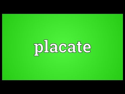 Placate Meaning