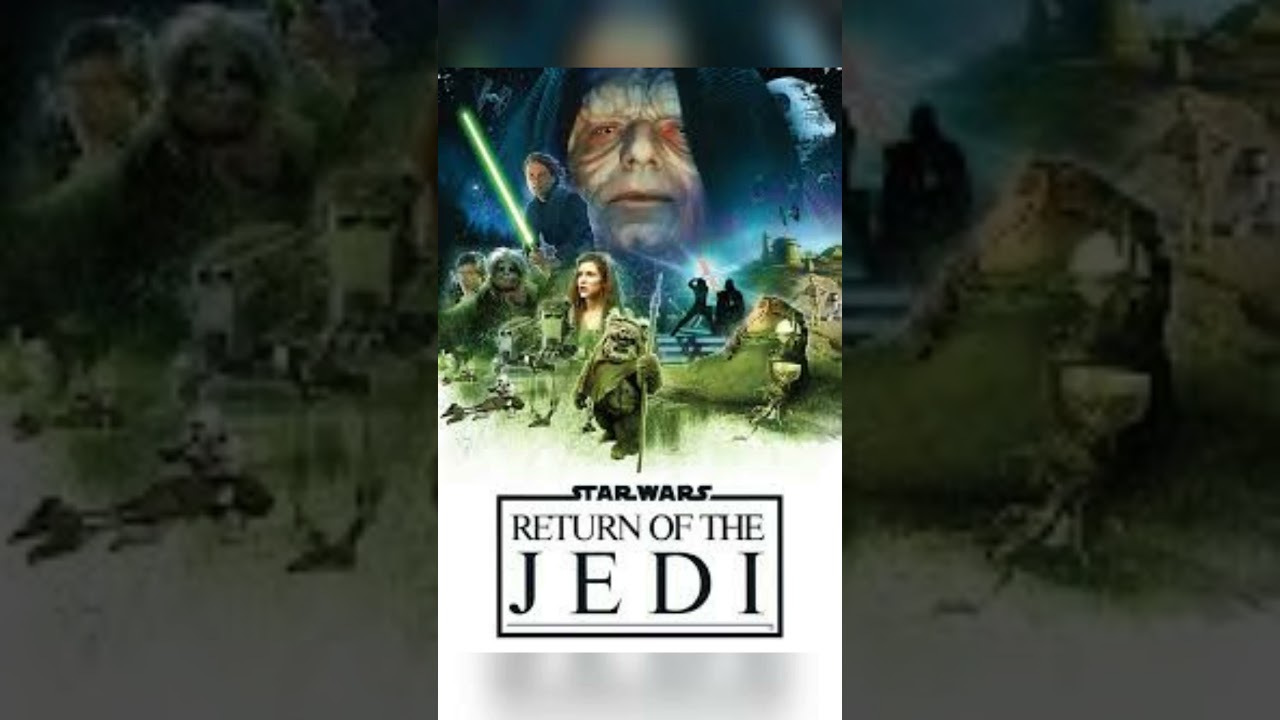 STAR WARS HAPPY 40TH ANNIVERSARY RETURN OF THE JEDI POSTER VARIATIONS #shorts #starwars #sub