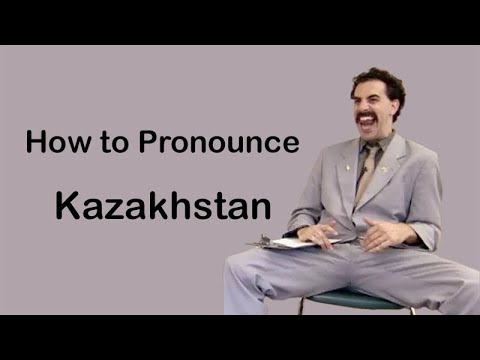 How to Pronounce Kazakhstan