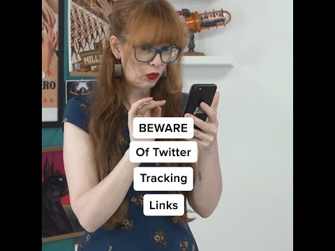 BEWARE of Twitter Tracking Links 😲 #shorts