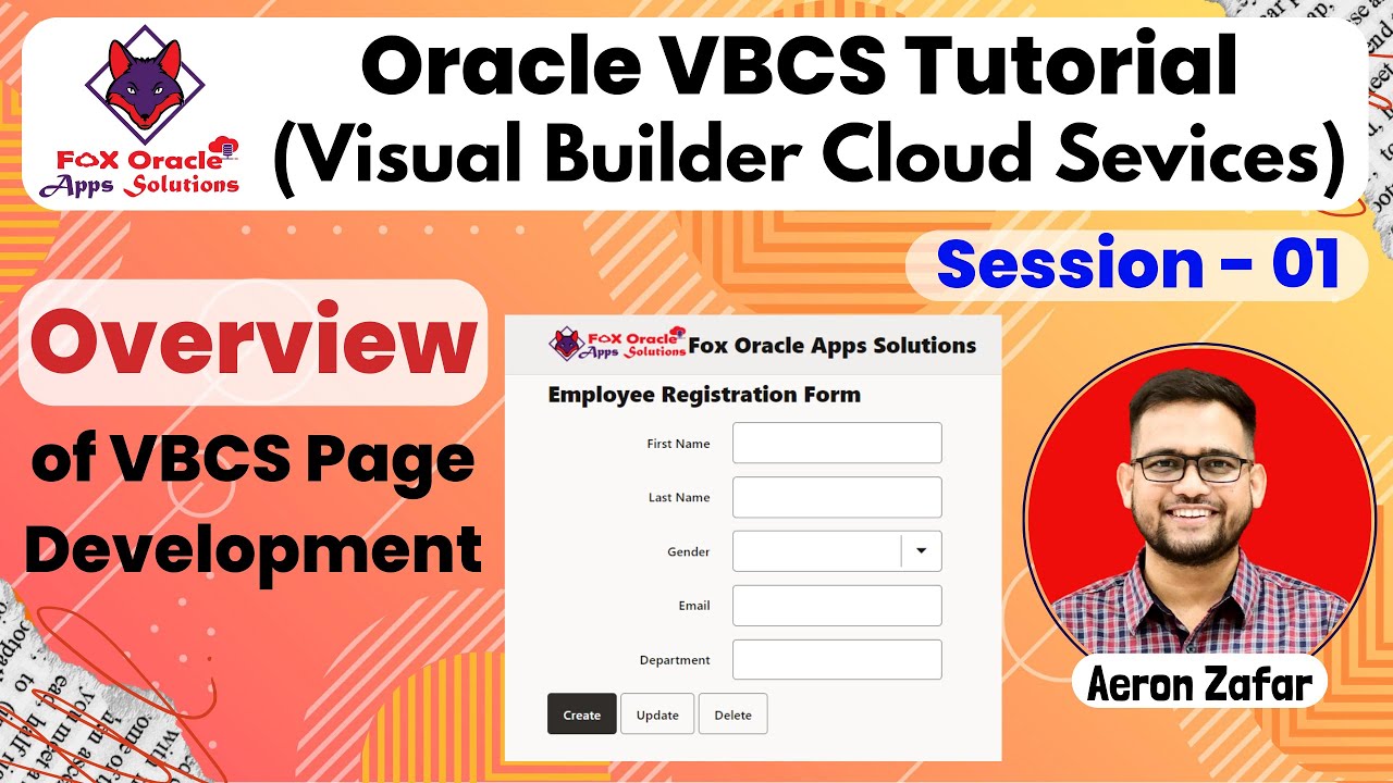 1. Overview of Oracle VBCS Application Development Environment | VBCS tutorial