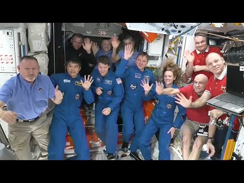 SpaceX Crew-10 mission makes it to the space station, greets Starliner astronauts