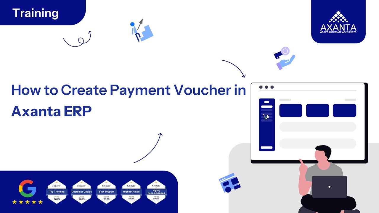 How to Create Payment Voucher in Axanta ERP |  No.1 Cloud ERP & POS Software