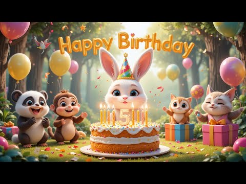 Bunny’s Birthday Party 🎉 | Fun Rhyming Story for Kids