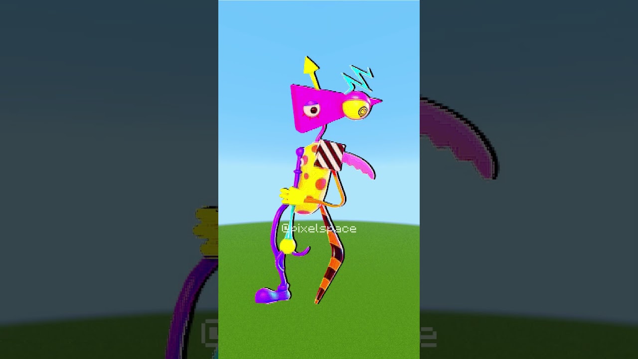 Digital Circus Mayhem in Pixel Art | Pomni, Zooble, Gangle & Jax