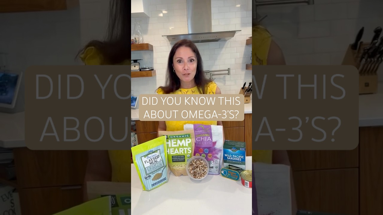 Omega 3s are essential for a reason!!🐟