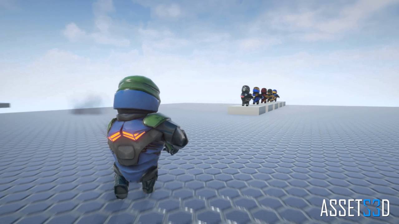 Assets3d - Future Soldiers UE4