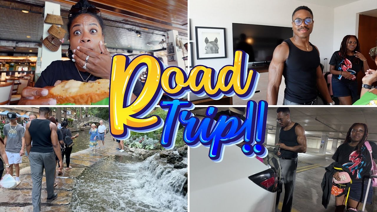 California Road Trip: Road Trippin’ Through San Antonio 🚗 | Visiting Jay, Papadeaux & The Riverwalk