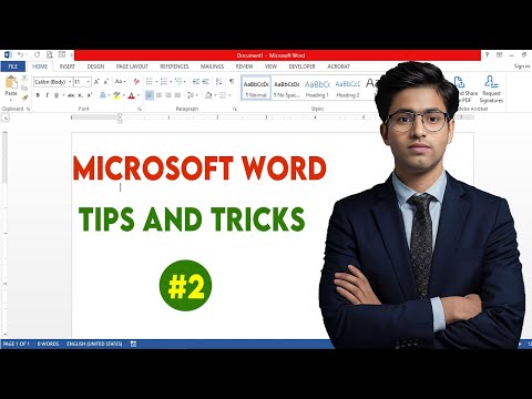 Microsoft Word Tips And Tricks in Hindi | #video2