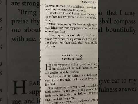 Psalm 142 Maschil of David; A Prayer when he was in the cave. #yahweh #Lord #trouble #snare #refuge