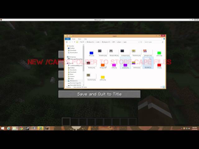 [1.7.2] [Forge] cAPI (The Cape API) Minecraft Mod