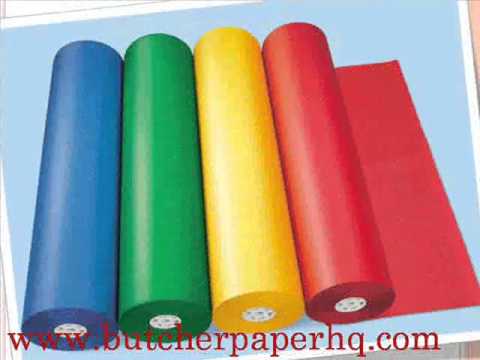 Butcher Paper -- A Tool For Many Trades