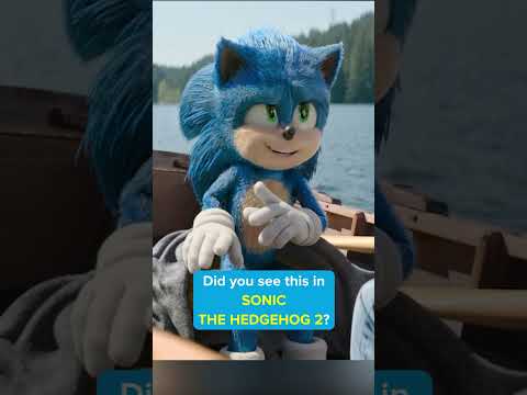 Did you see this in SONIC THE HEDGEHOG 2