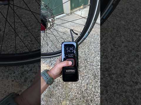 Every ebiker really needs one, AstroAI Smart Pump review coming soon. #ebike #electricbike