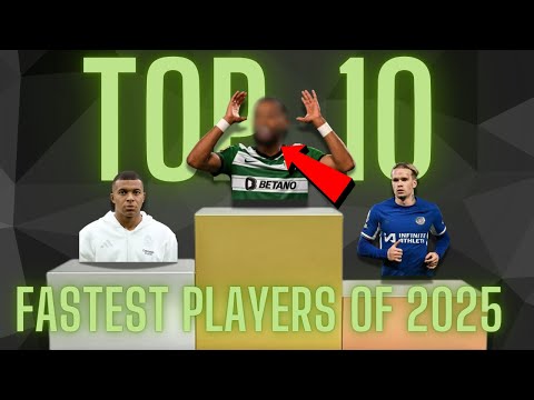 Top 10 Fastest Football Players in the World 2025 | You Won’t Believe #1!