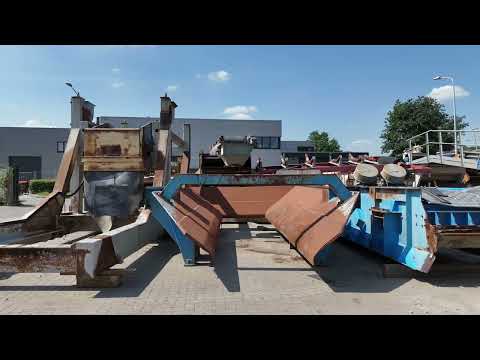 Sandvik Hopper- Vibrating Chute - Grizzly
