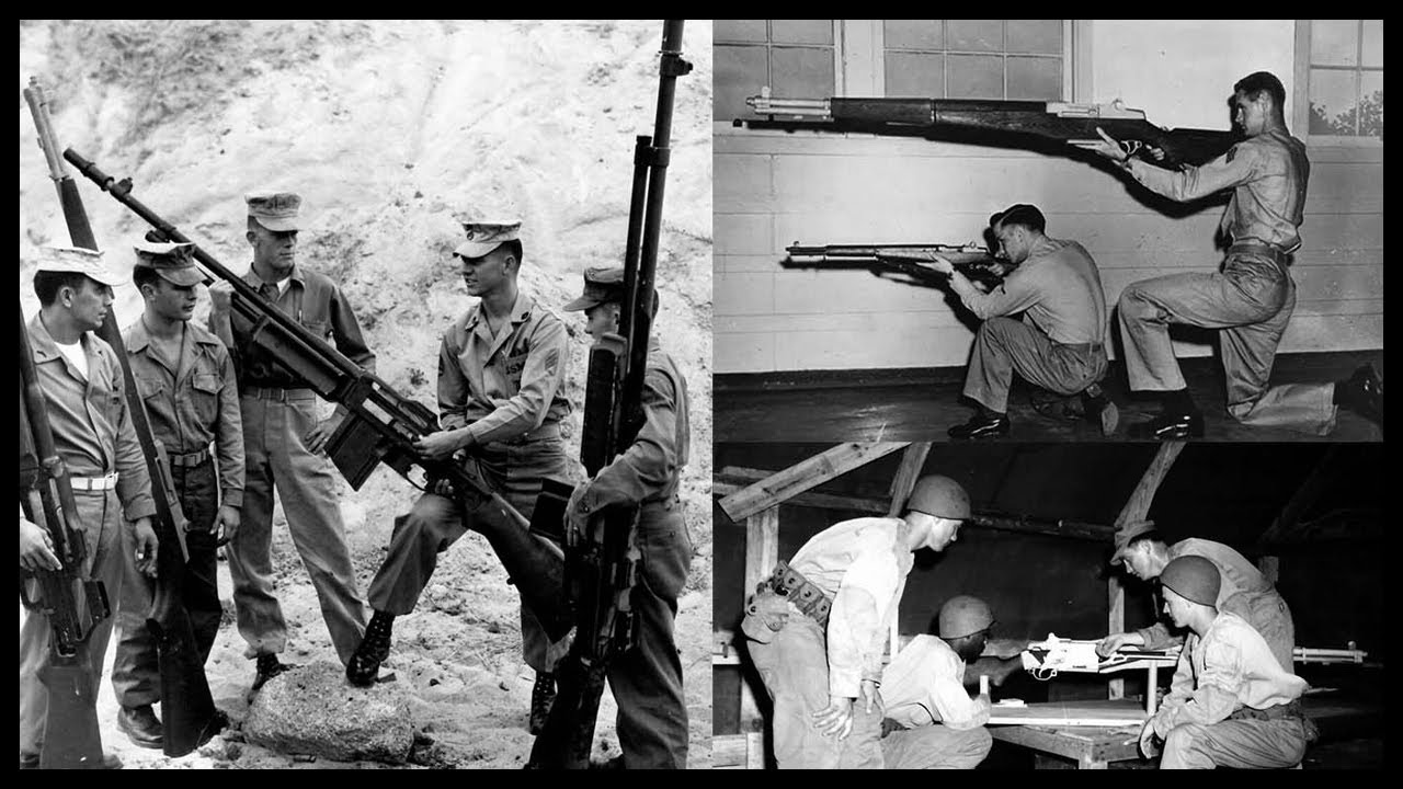 The gigantic training guns that helped the troops better understand the firing mechanism