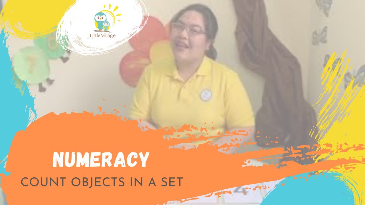 Numeracy: Count objects in a set