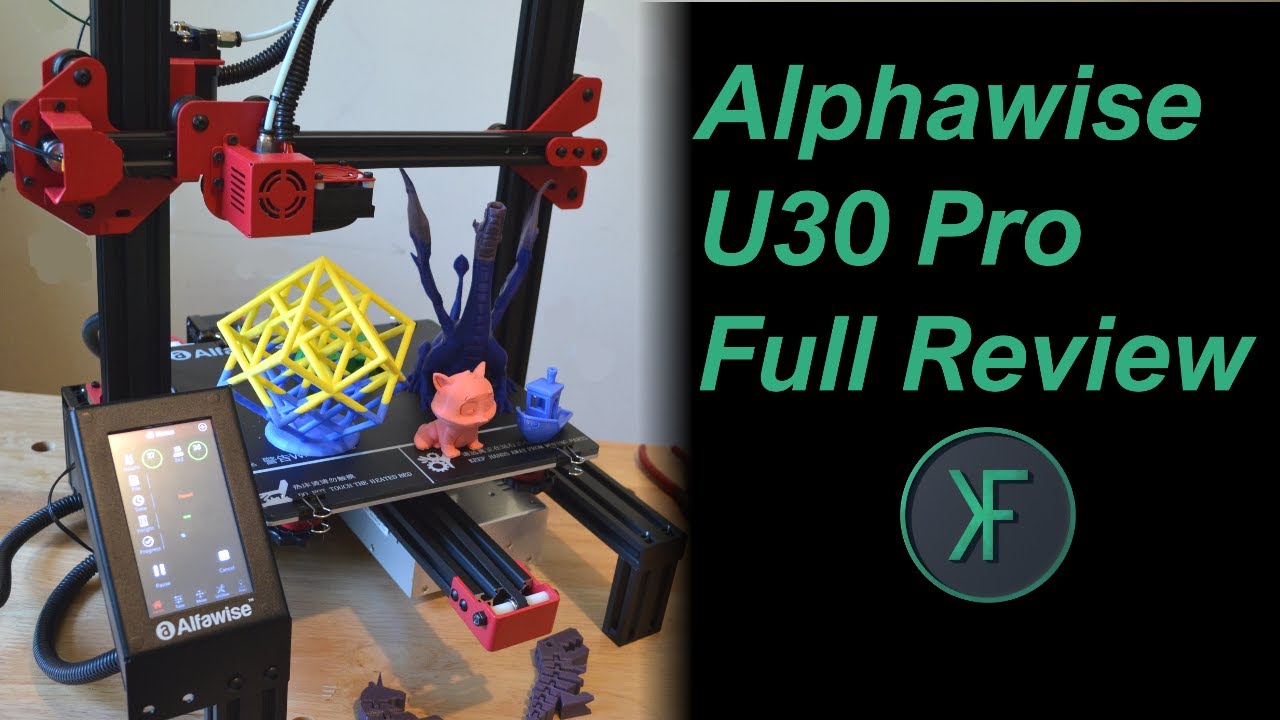 Alfawise U30 Pro 3D Printer Full Review