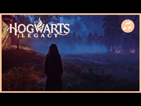 HOGWARTS LEGACY Swamp Vivarium Piano Music + Ambience | Contemplation | 8 HOURS