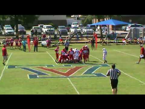 2017 Noah Fitzhugh #60-- RB/LB/RG Alamo Red Devils.
