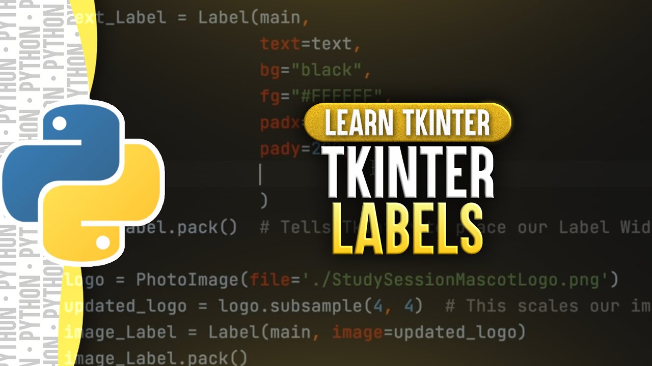Tkinter Label | Learn Tkinter