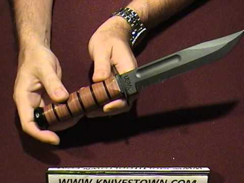 Full-size USMC KA-BAR Serrated Edge Nylon Sheath Model 5018