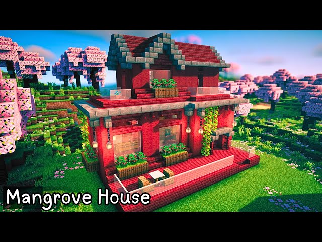 Cozy Mangrove House +Guide 🌹[16] Minecraft Map