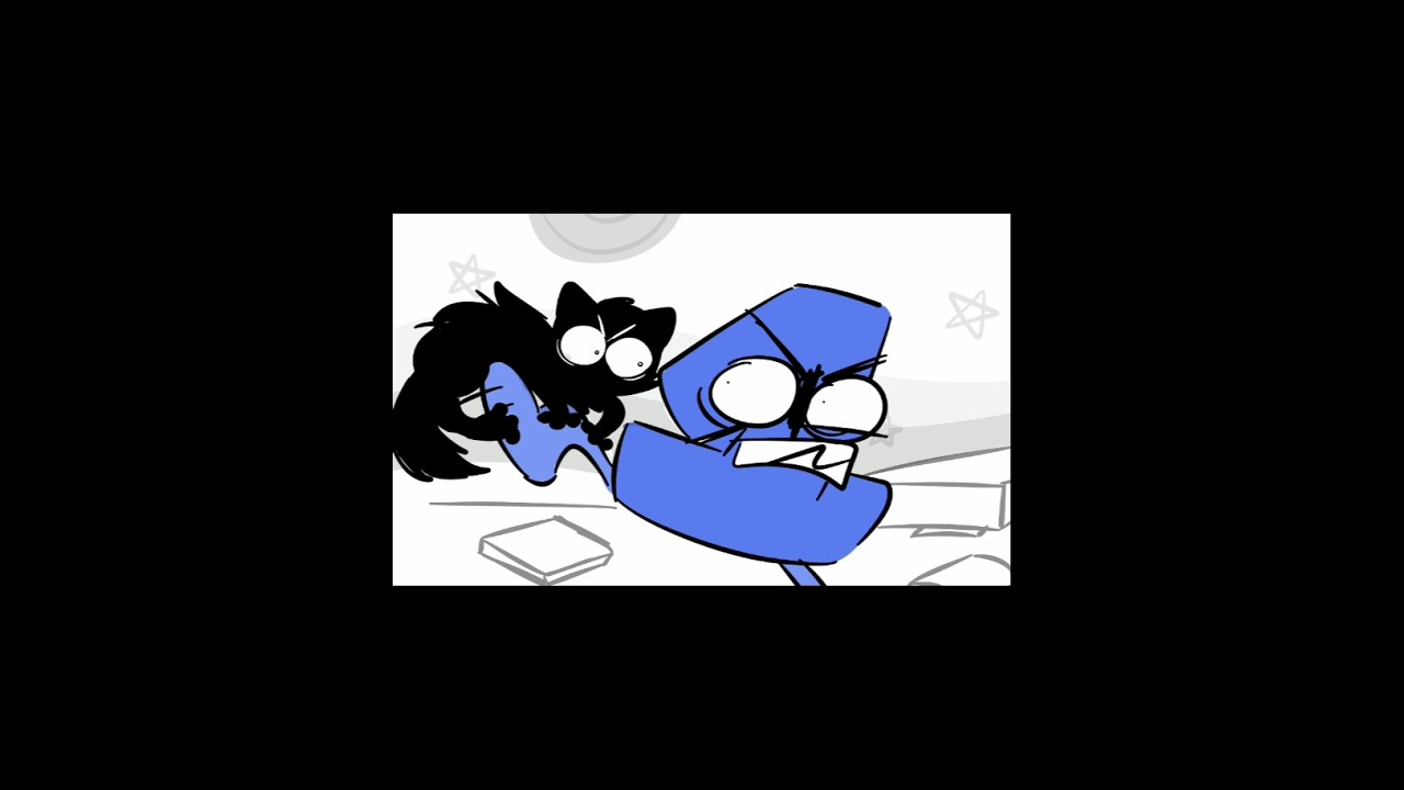 One Turns Black Hole Into a Cat [BFDI Comic]
