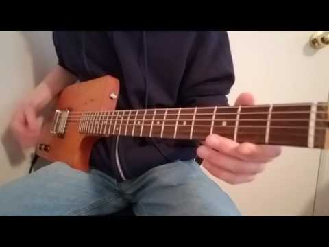 C.Baron Guitars 6 String Solid Body Electric Baritone Guitar | Reverb
