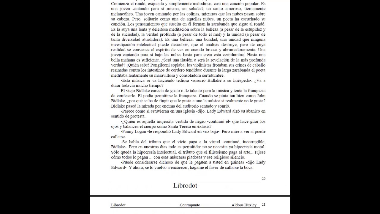 ALDOUS HUXLEY - CONTRAPUNTO  PDF COMPLETO (LINK DIRECTO)