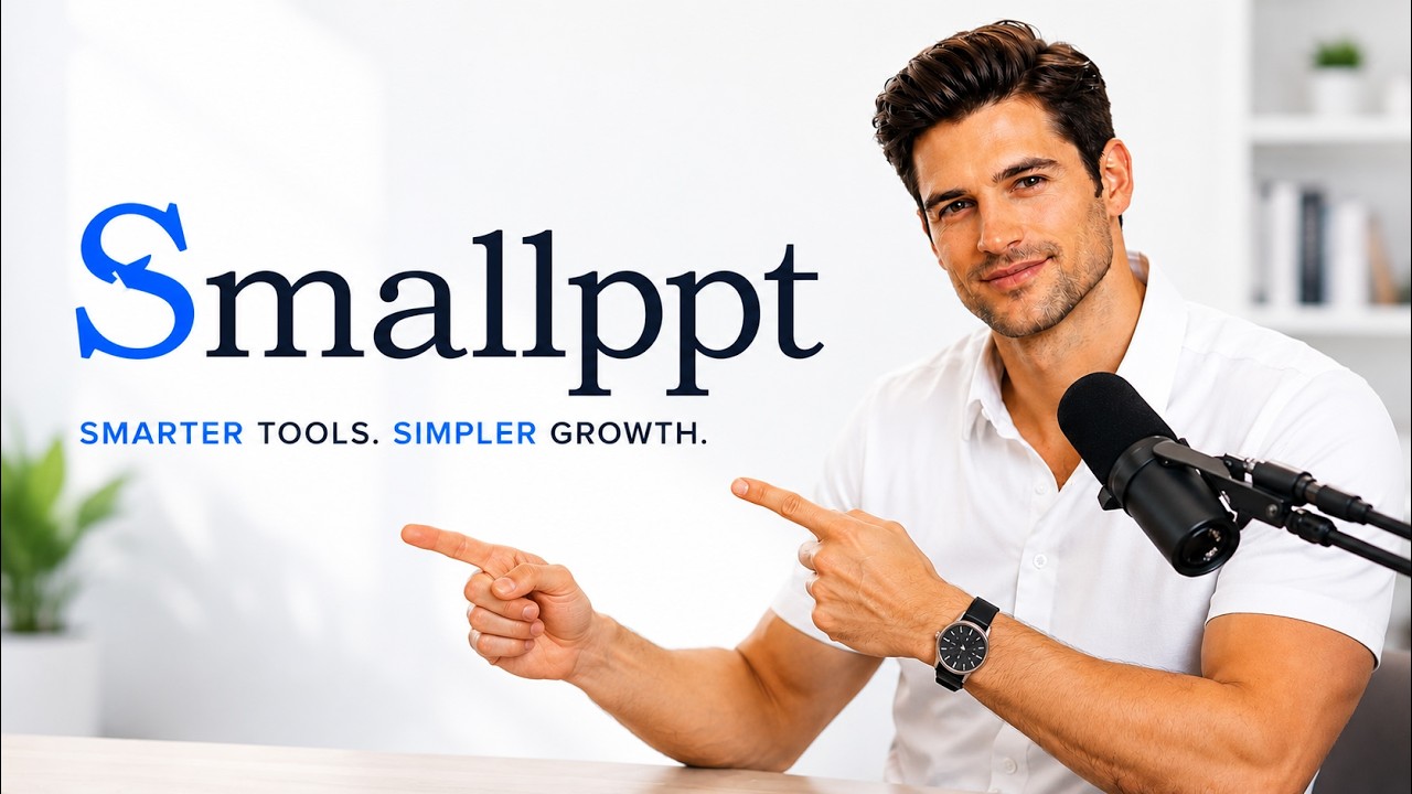 How to Make Stunning Presentations in Seconds -- Smallppt AI PowerPoint Tutorial