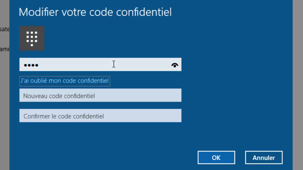 Comment Changer Votre (Mot De Pass - Code Pin) Sur Windows 10