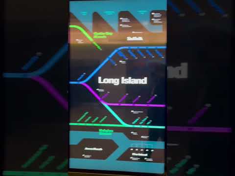 Grand Central Madison’s Big Digital Long Island Rail Road Map