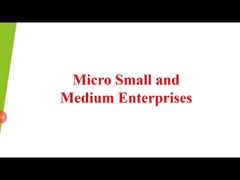 MSME Introduction