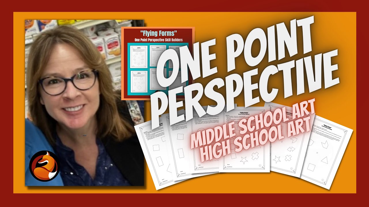 One Point Perspective (Improve that student engagement!) Middle School Art High School Art