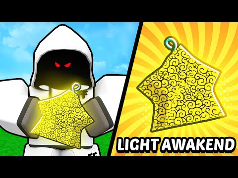 Light Fruit Is The BEST FRUIT Awakened.. (Blox Fruits)