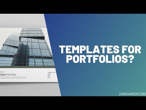 Should You Use a Template For Your Interior Design Portfolio? //Archareer