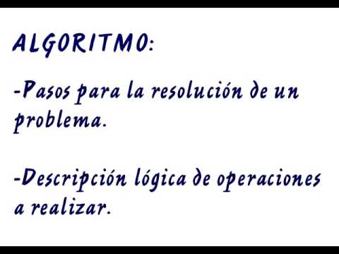 Definicion de Algoritmo y Diagrama de Flujo. | omhietecno