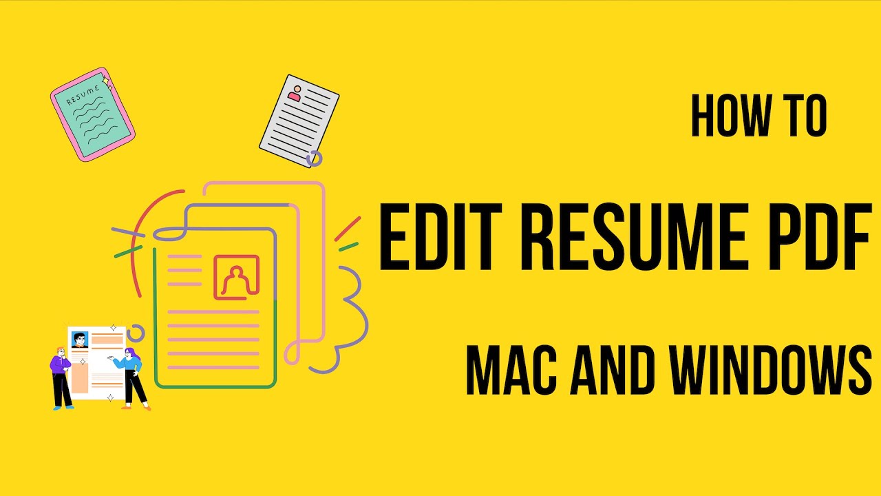 3 Ways to Edit Resume PDF on Mac and Windows Professionally (Also Online)