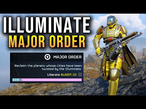 Helldivers 2 | Comiting War Crimes Against The ILLUMINATE!?!? - Gameplay Hardest Difficulty