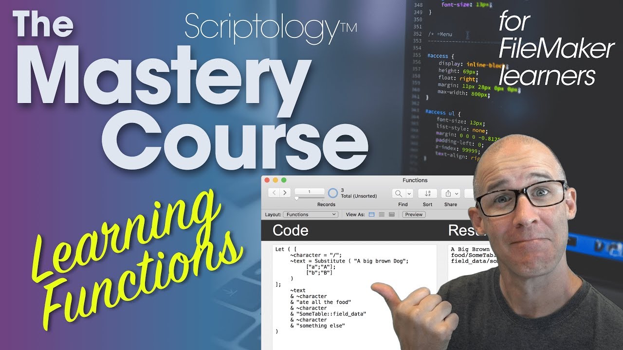 Lesson #6: Fields & Calculations - Learning Functions - Scriptology Mastery Course FileMaker