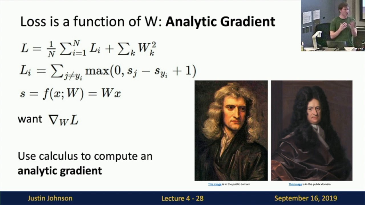 Lecture 4: Optimization