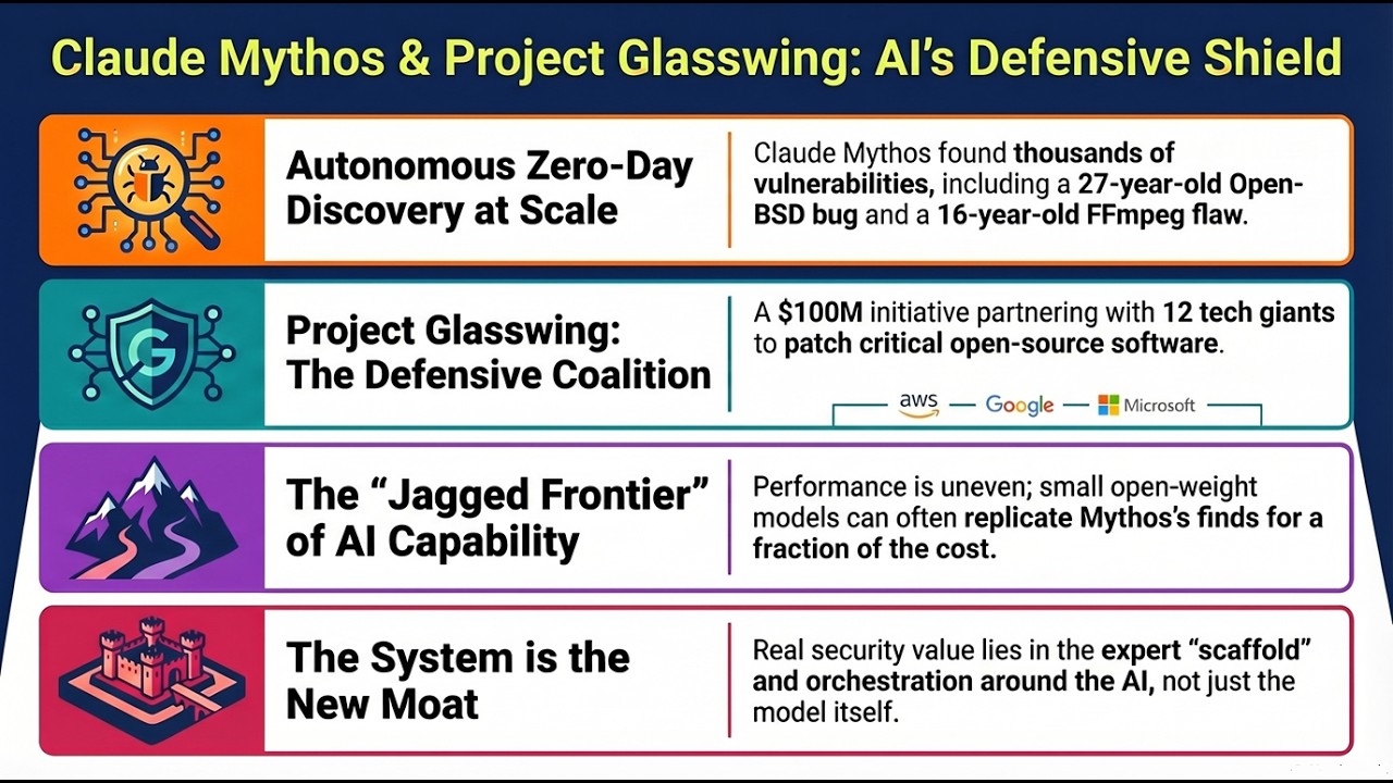 Why Anthropic is Hiding its Most Powerful AI | Project Glasswing & Claude Mythos